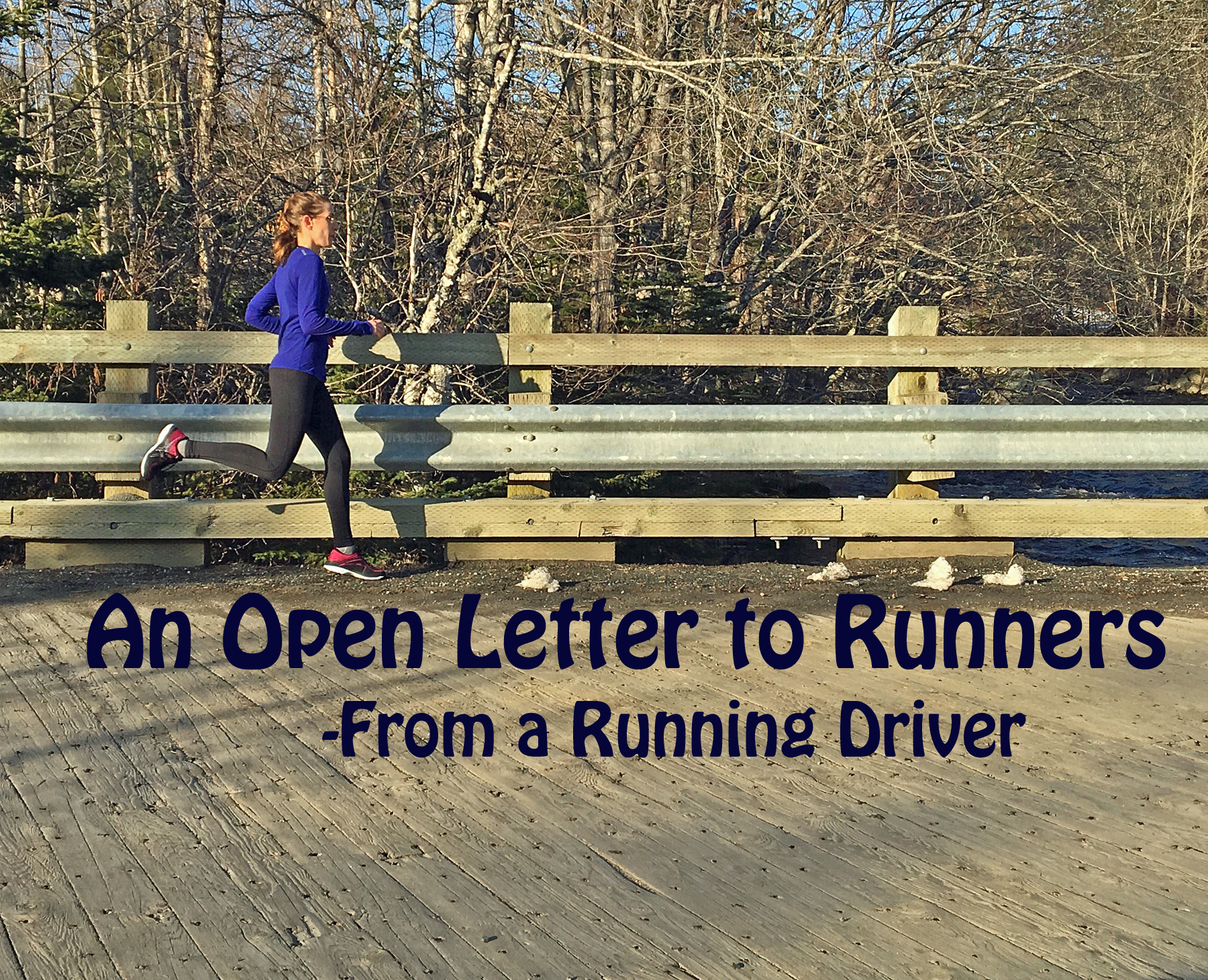 An Open Letter to Runners From a Driving Runner – Sweat Sweetly