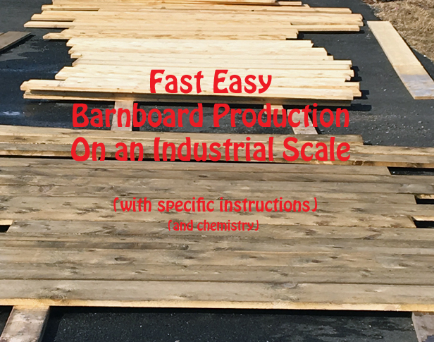 DIY Barn Board: Fast, Specific Instructions on an Industrial Scale ...